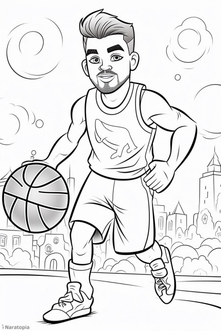 Sports - Coloring Pages - Naratopia