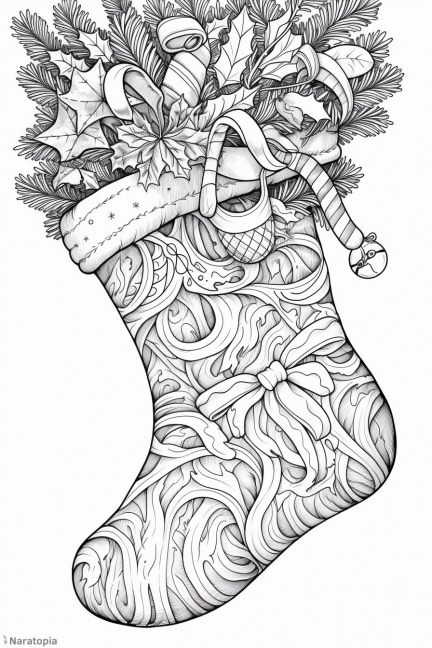 Christmas - Coloring Pages - Naratopia