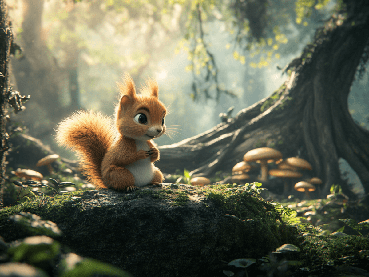 The Talking Tree and the Lost Squirrel - Naratopia